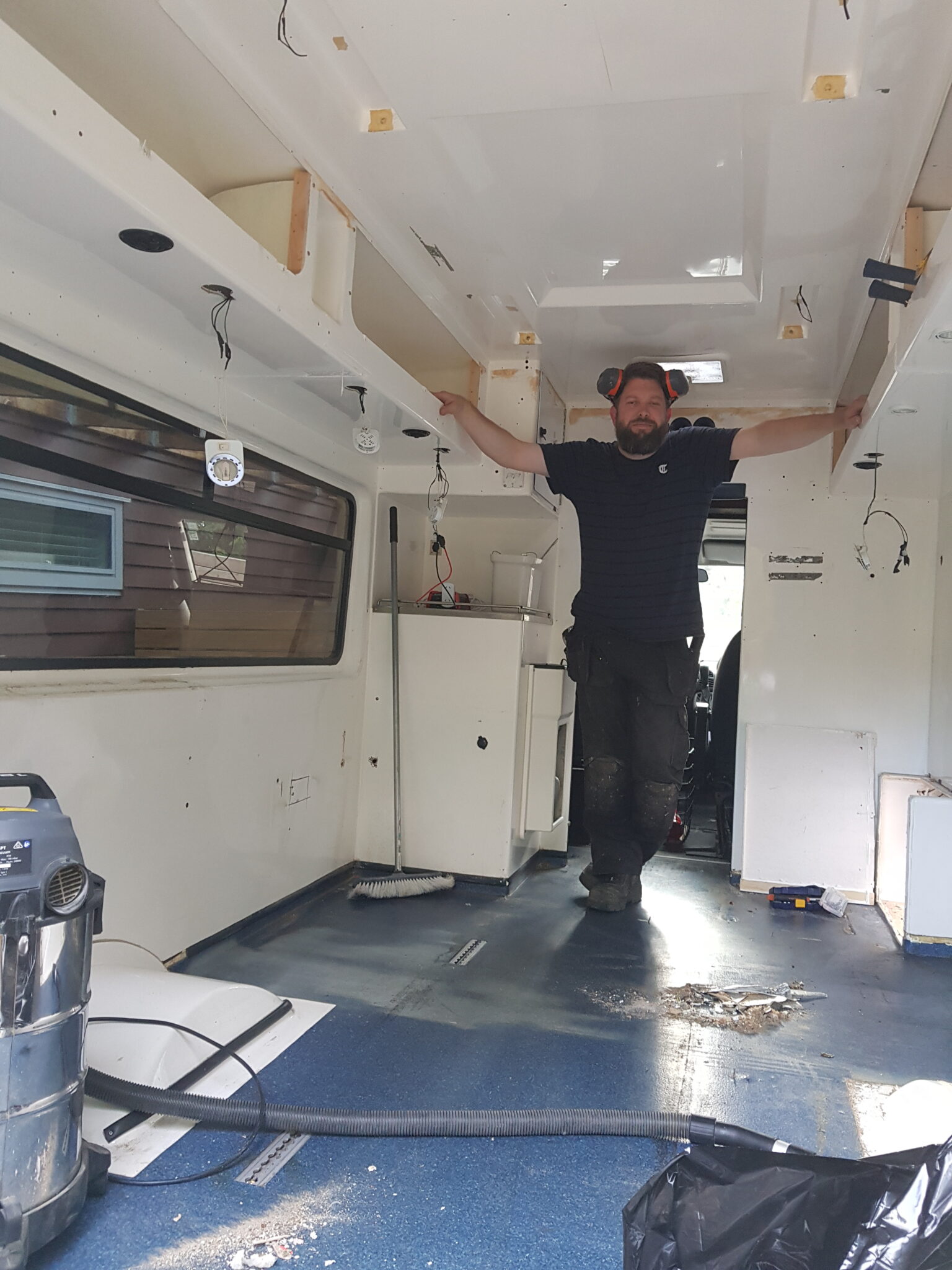 Converting an ambulance into a campervan - Quirky Campers New Zealand