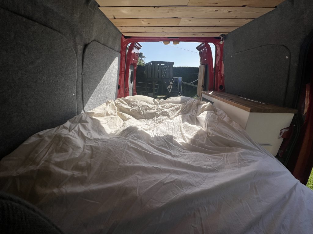Little Red Transit (Dis)Connnect Micro day camper | Quirky Campers