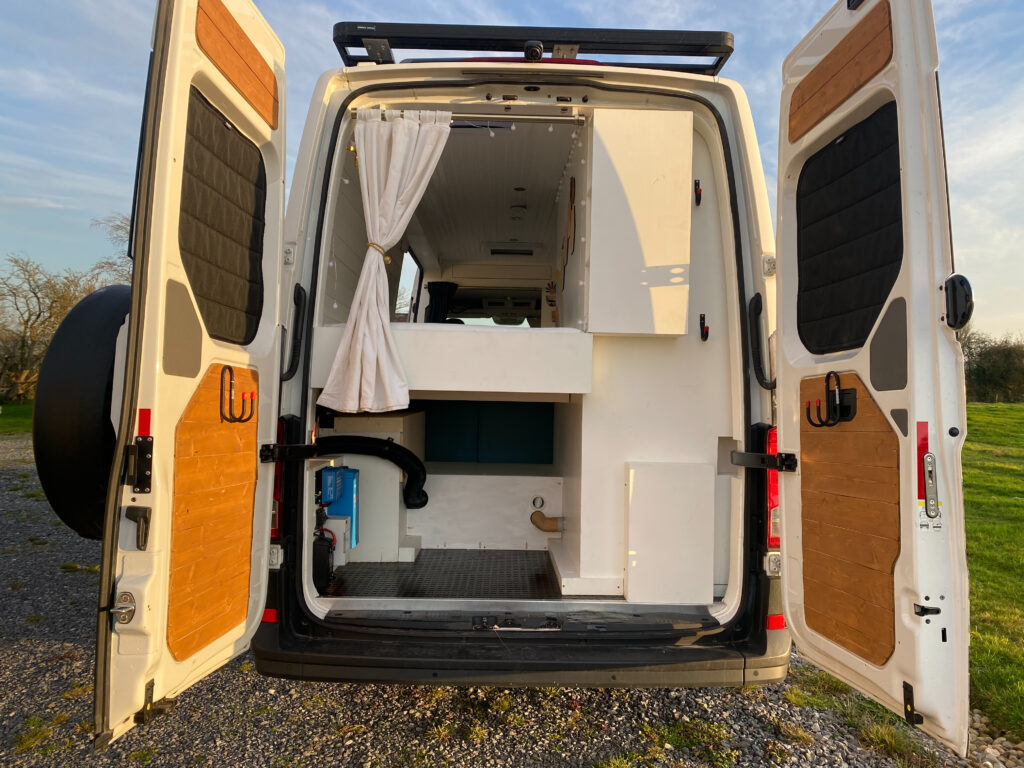 Beautiful Volkswagen Crafter Van Conversion | Quirky Campers