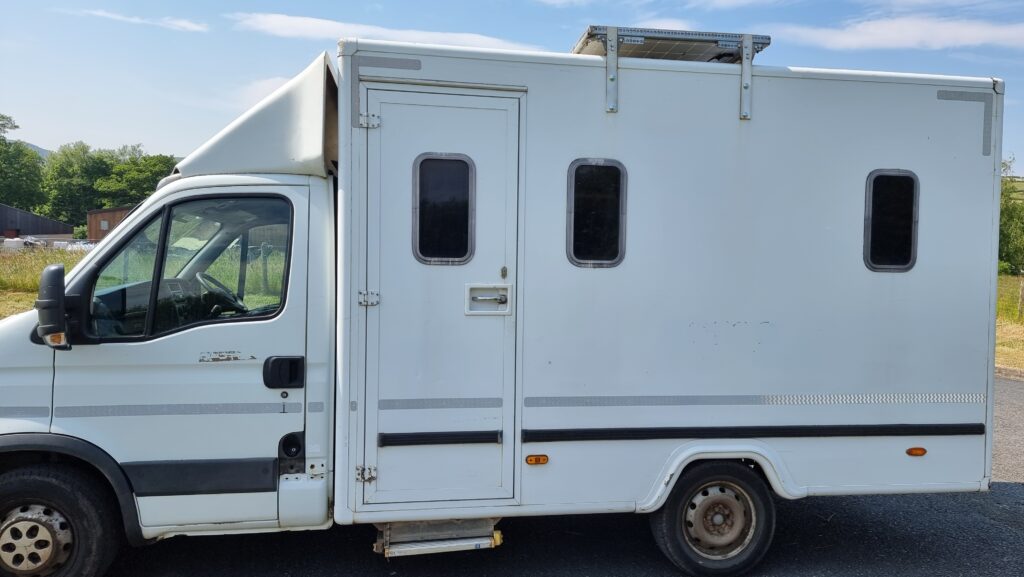 Ex prison service van conversion. Mot until 29.05.24 | Quirky Campers