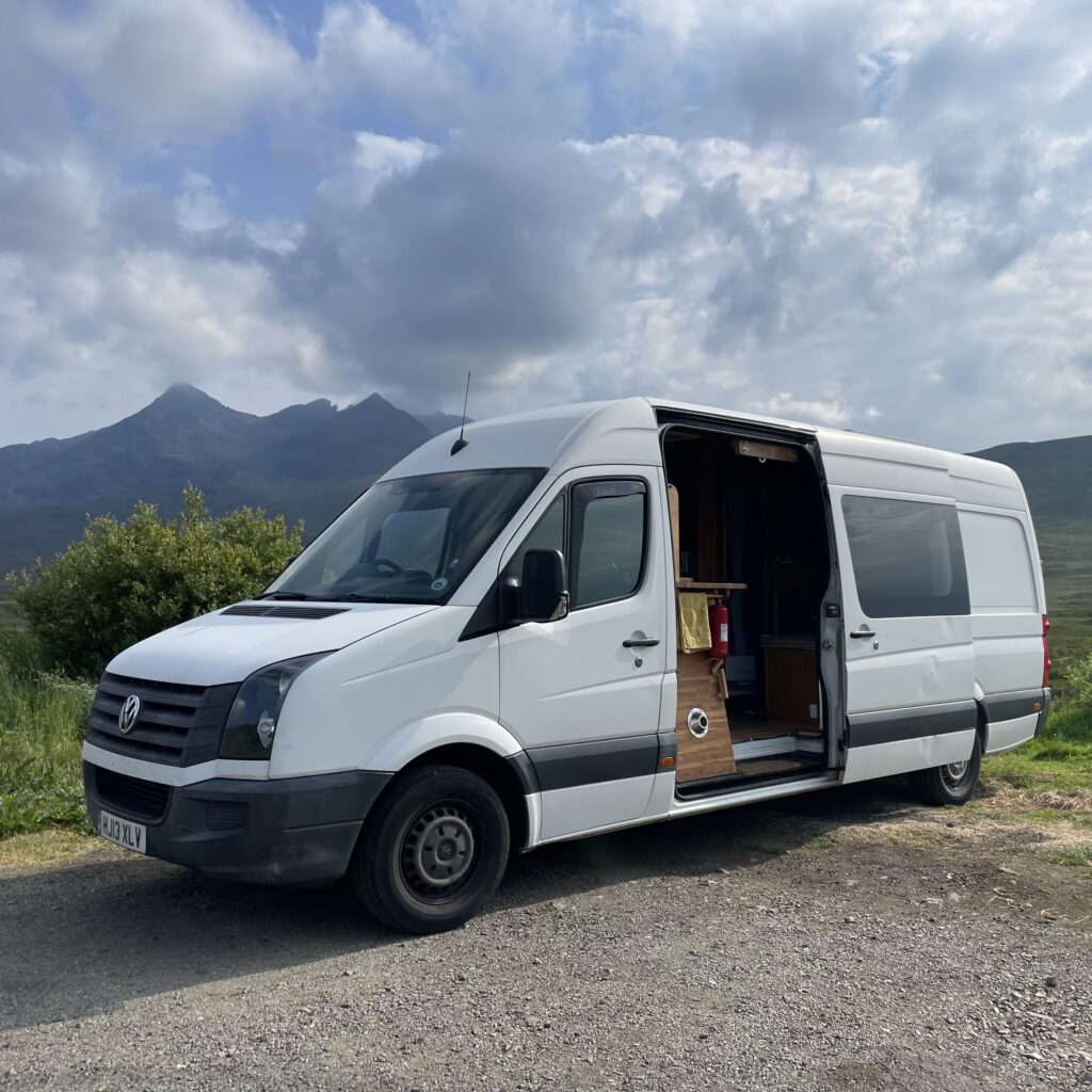 Cosy LWB VW Crafter Conversion | Quirky Campers